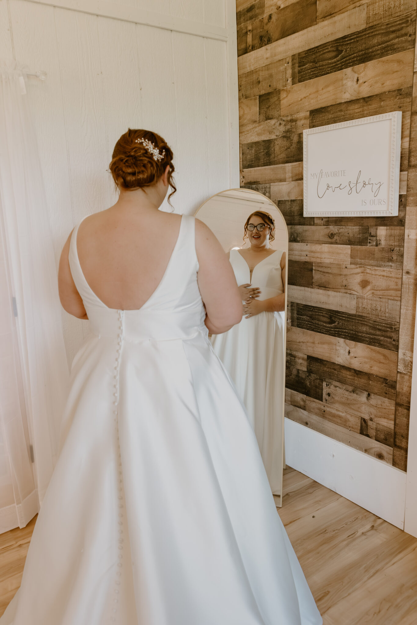 Allyson & Thomas’ Hot Summer Wedding at The Well at Cherry Well Farm ...